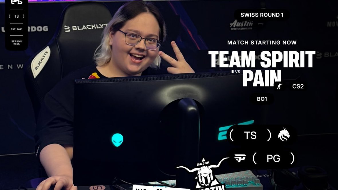 Team Spirit — paiN Gaming: результат матча Bo1 BLAST.tv Major 2025 ...